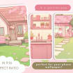 Pink Cottagecore Spring Wallpaper Cozy Kawaii Cute Desktop Wallpaper ...