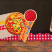 Pizza Bulletin Board | Bulletin Board Kit | Pizza Classroom Decor ...