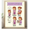 Potty Training Chart for Girls, Autism Visual Routine, Toddler Toilet ...