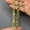 Split Ring Chain With Beads Tatting Shuttle VIDEO Tutorial, Pattern ...