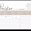 PTO Tracker Printable, Absence Tracker, Paid Time off Form, Employee ...