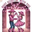 Western Valentine PNG Clipart Bundle, Cowboy Cowgirl Love Design ...