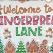Gingerbread House Bulletin Board Kit and Door Decor, December Bulletin ...