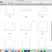 Empty Rose Gold Geometric Frames Clipart, Crystal Frames Clip Art ...
