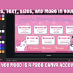 Pink Cat Stream Schedule Template | Kawaii Cute Editable Twitch Live ...
