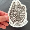Scoundrel Starship Sticker - Etsy