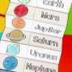 Solar System Planets Space Foldout Kids' Craft | A4 and 11x8.5 Inch ...