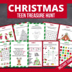 Christmas Treasure Hunt for Teens, Indoor Christmas Scavenger Hunt for ...