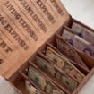 Family Budget Wooden Box, Personal Finance Organizer, Wooden Money ...