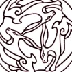 Three Hares, Triple Hare Design, SVG Vector Art File for Use in Arts ...