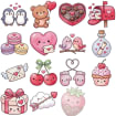16 Pastel Pink Kawaii Valentine Clipart PNG Bundle, Digital Download - Etsy
