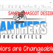 Stingers Track and Field SVG and PNG File, Mascot Png File ,school Team ...