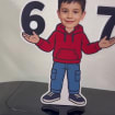 6 7 Cutout: 6-7 Face Prop, Six Seven Meme - Etsy