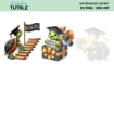 Graduation Turtle Clipart Bundle | 20 Watercolor Pngs With Caps ...