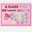A Class Full of Sweethearts Valentine's Day Bulletin Board Kit Editable ...