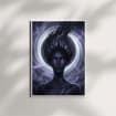 Nyx: Primordial Goddess of Night – Greek Mythology Digital Wall Art ...