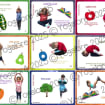 The Very Hungry Caterpillar Yoga & Movement Pose Cards - Etsy