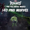 Marvel Rivals PNG Digital Images | 140+ Heroes, Villains & Items ...