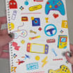 Video Game Notebook, Cute Sketchbook, Video Game Journal, Retro Video ...