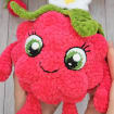 CROCHET RASPBERRY PATTERN, Amigurumi Raspberry or Blackberry With Eyes ...