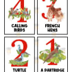 12 Days of Christmas | Christmas Flashcards | Christmas Printable ...