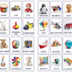 32 Toys Flashcards, Kids Printable, Nomenclature Cards, Toddler ...