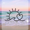 Simple Ocean Wave Svg, Wave Svg, Wave Png Clipart, Sun and Wave Svg ...