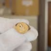 14K Gold Wolf Signet Ring: Engraved Wild Animal Jewelry - Etsy