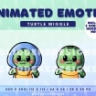 Turtle Wiggle Twitch Emote Animated | Turtle Wiggle Animated Emote ...