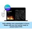 World War I Presentation I WWI I History Presentation in Canva Template ...
