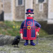 Beefeater & Raven - Collectable London Art Toy I Souvenir Collectible ...