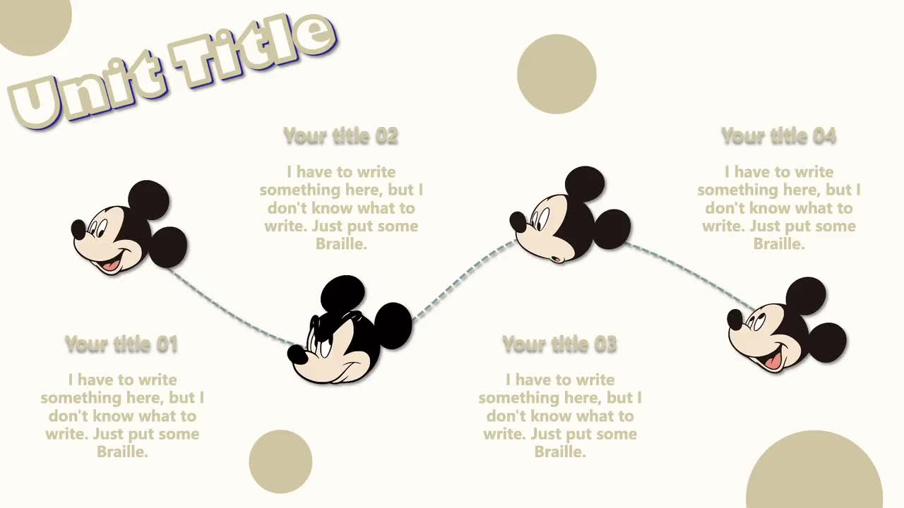 Plantilla De Powerpoint De Mickey Mouse