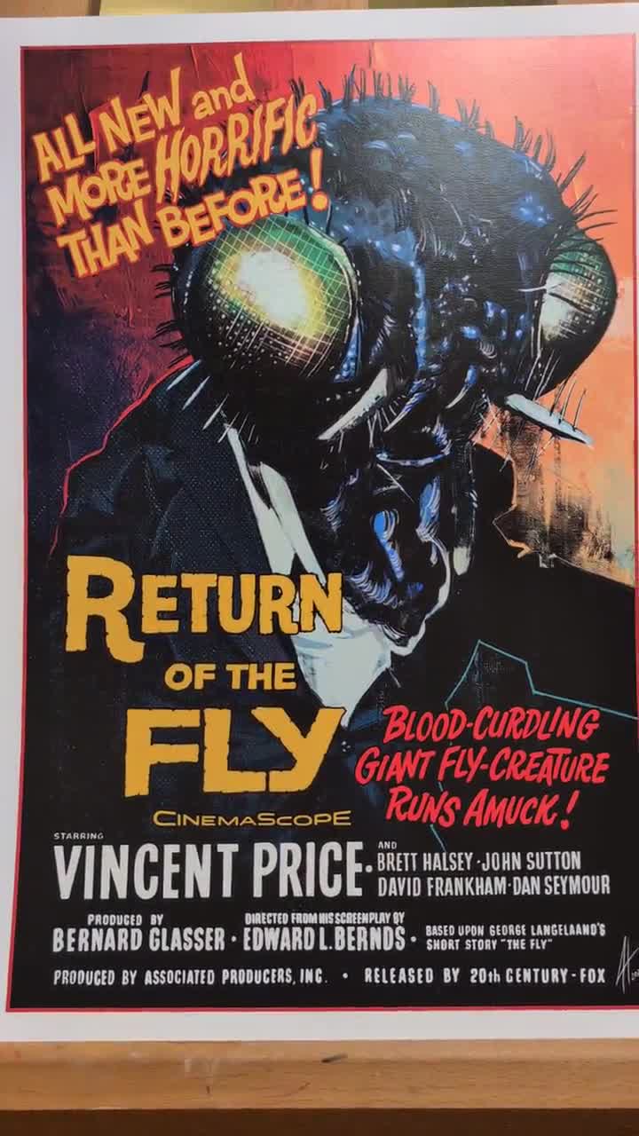 Fly Plakat First Time In A While A London Fly Poster Has Jumped Out To