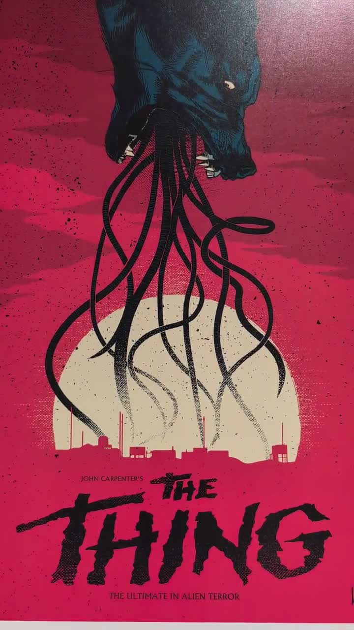 The Thing 2011 Alien Paintings