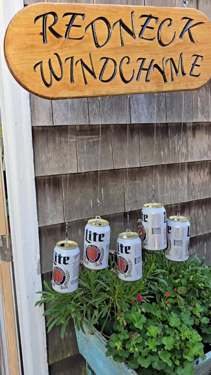Aluminum Beer Can Wind Chimes