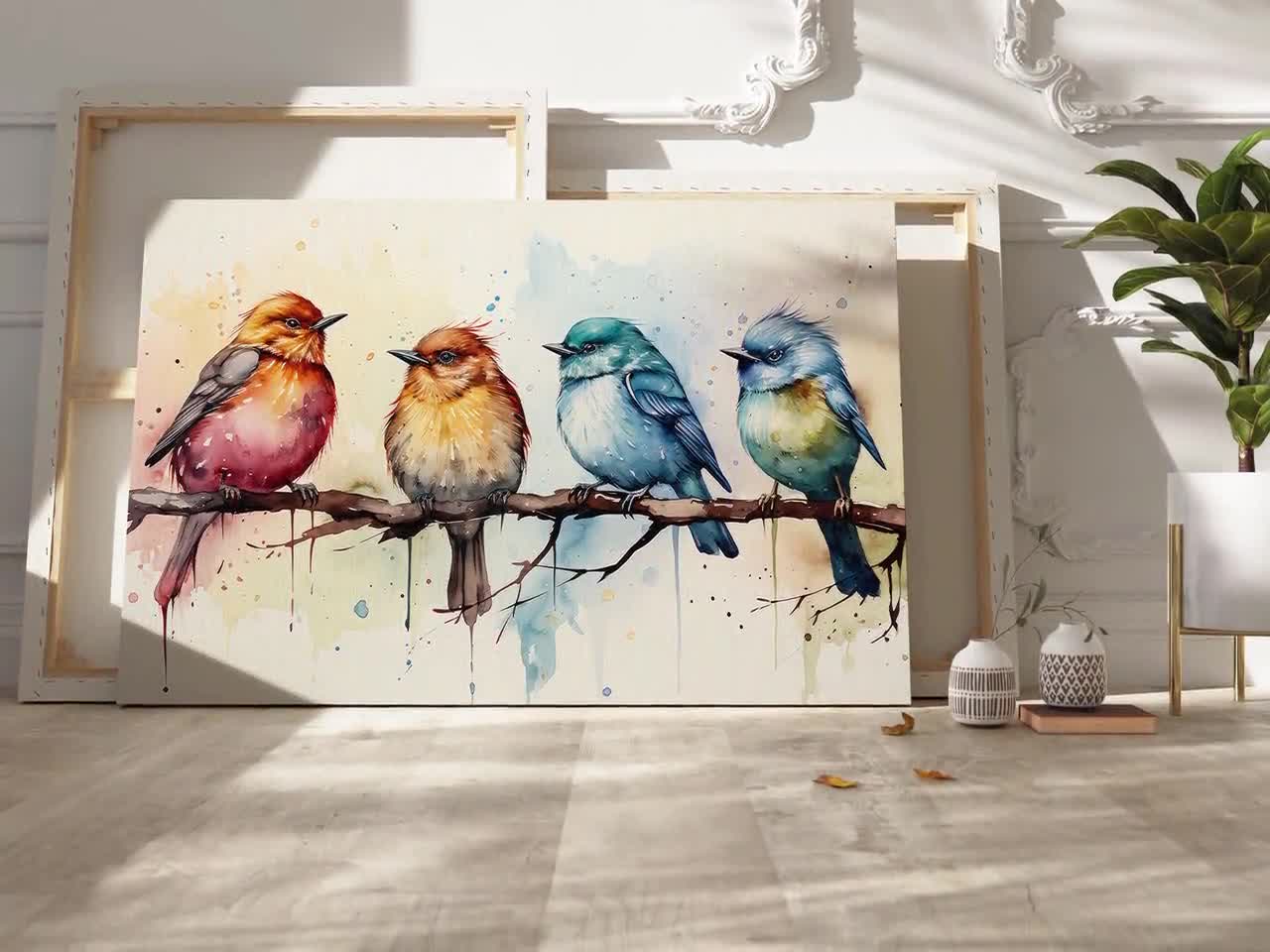 Wall Painting Images Of Birds