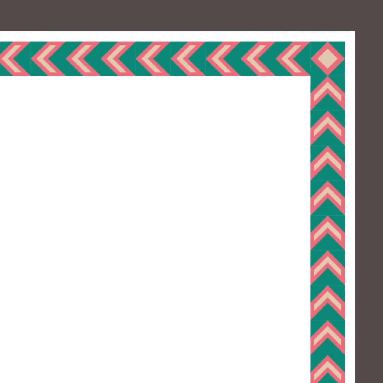 Bordes Chevron Para Documentos Word