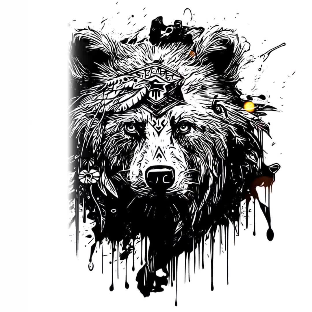 Bear Tattoo Designs