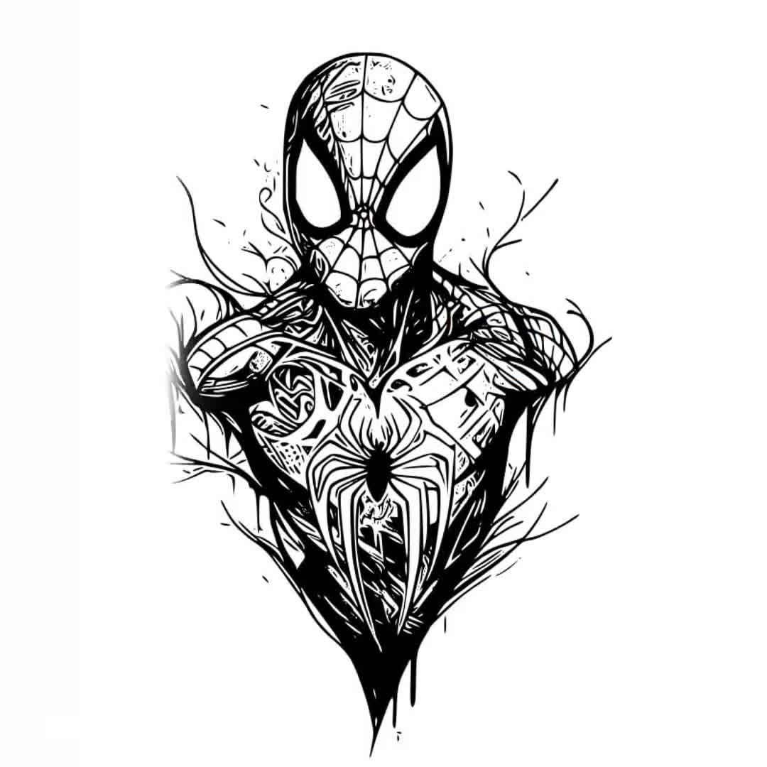 Tribal Spider Man