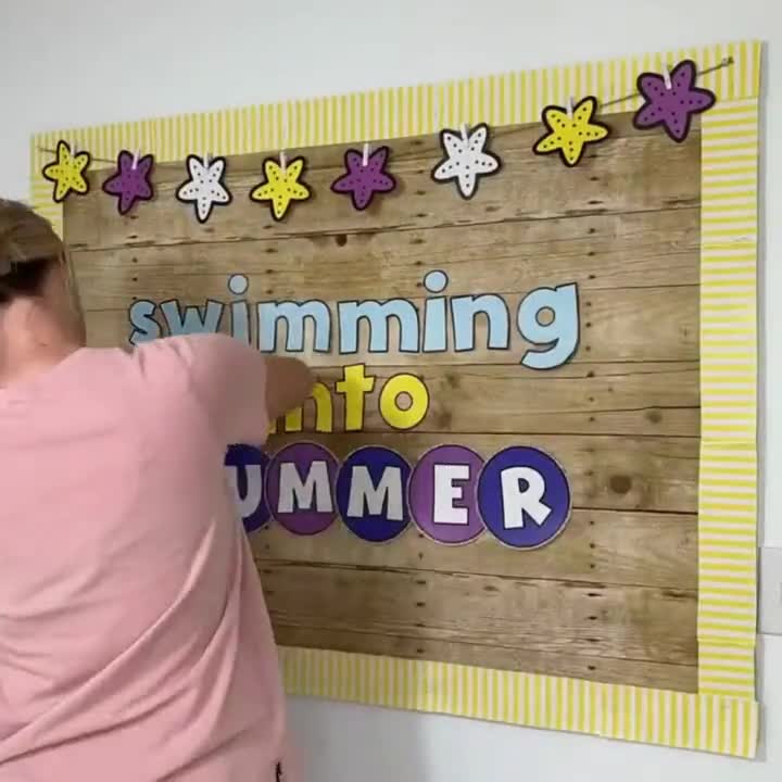 Pool Bulletin Board Ideas Rachel Colton | My Work Between Making