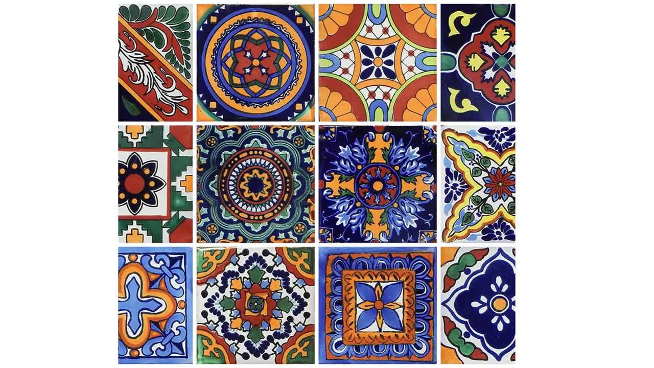 Hand Painted Spanish Ceramic Tile