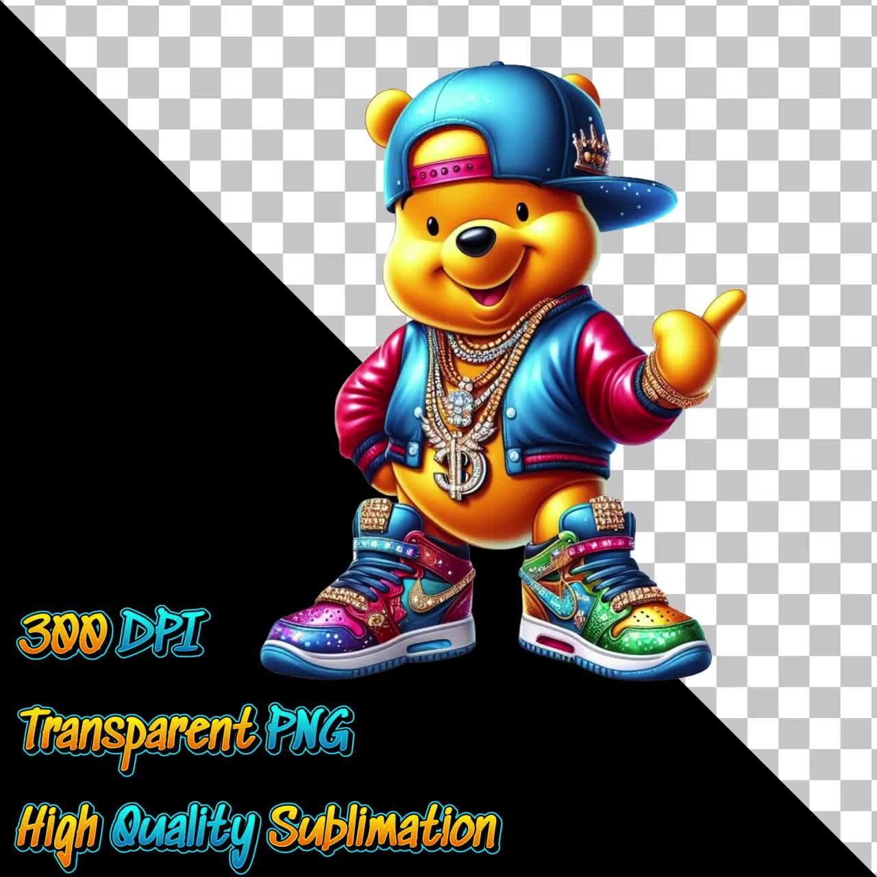 Gangster Winnie The Pooh New Character Marks Winnie The Pooh's 90th