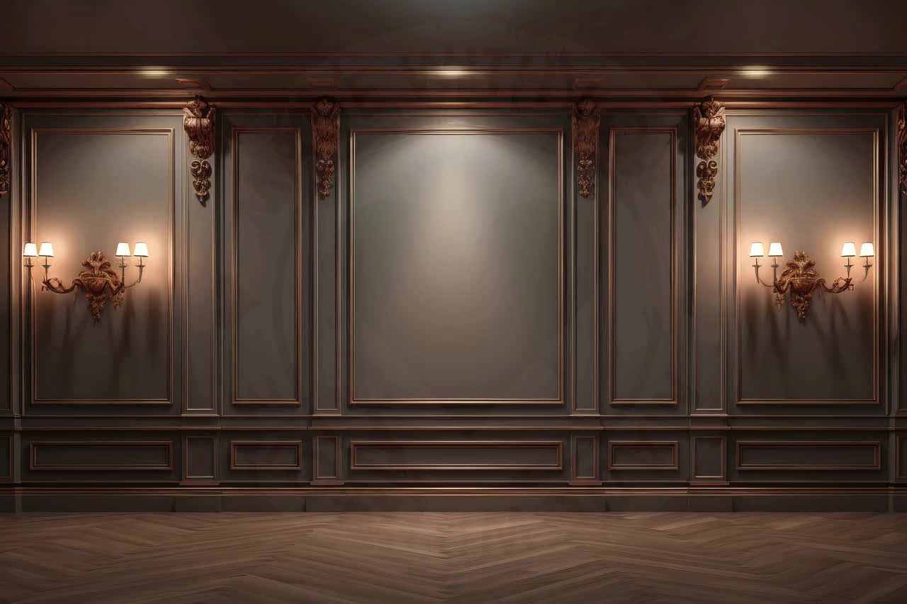 Mansion Backdrop Restoration Of E.J. Roberts Mansion In Browne's