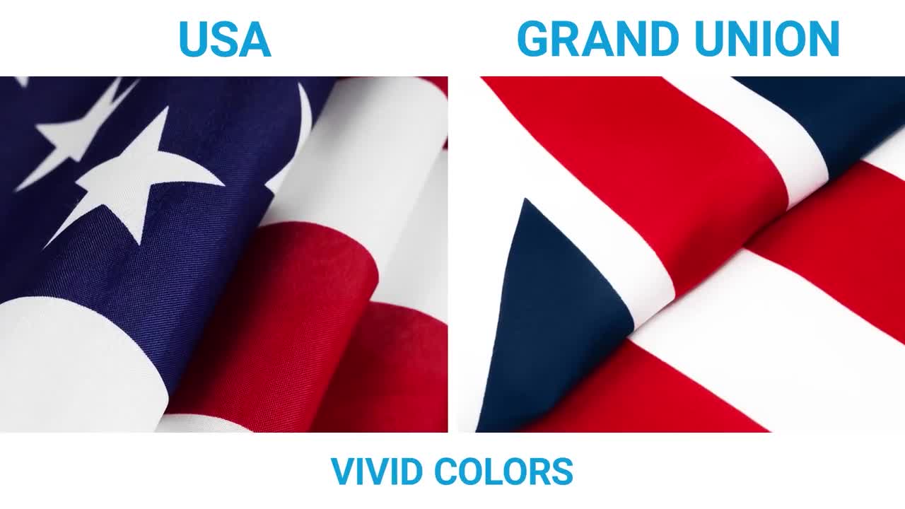 Colores Pantone De La Bandera De Estados Unidos American Flag 4x6 Ft