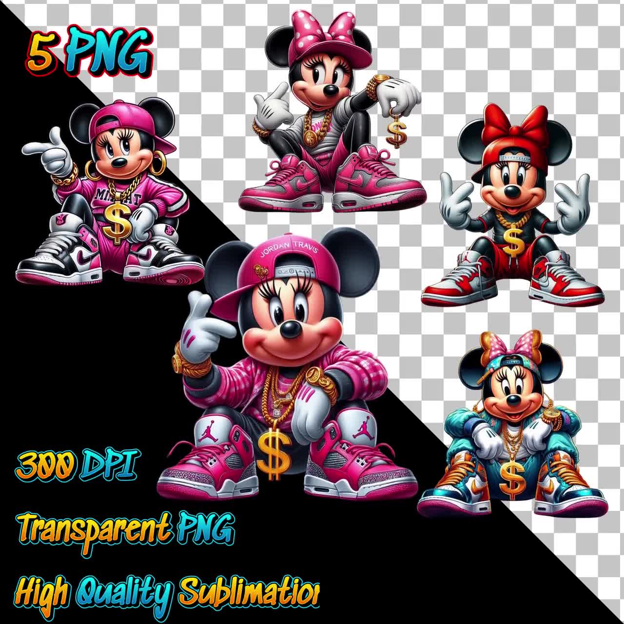 Gangster Minnie Mouse Tekening Thug Mickey Mouse Wallpapers