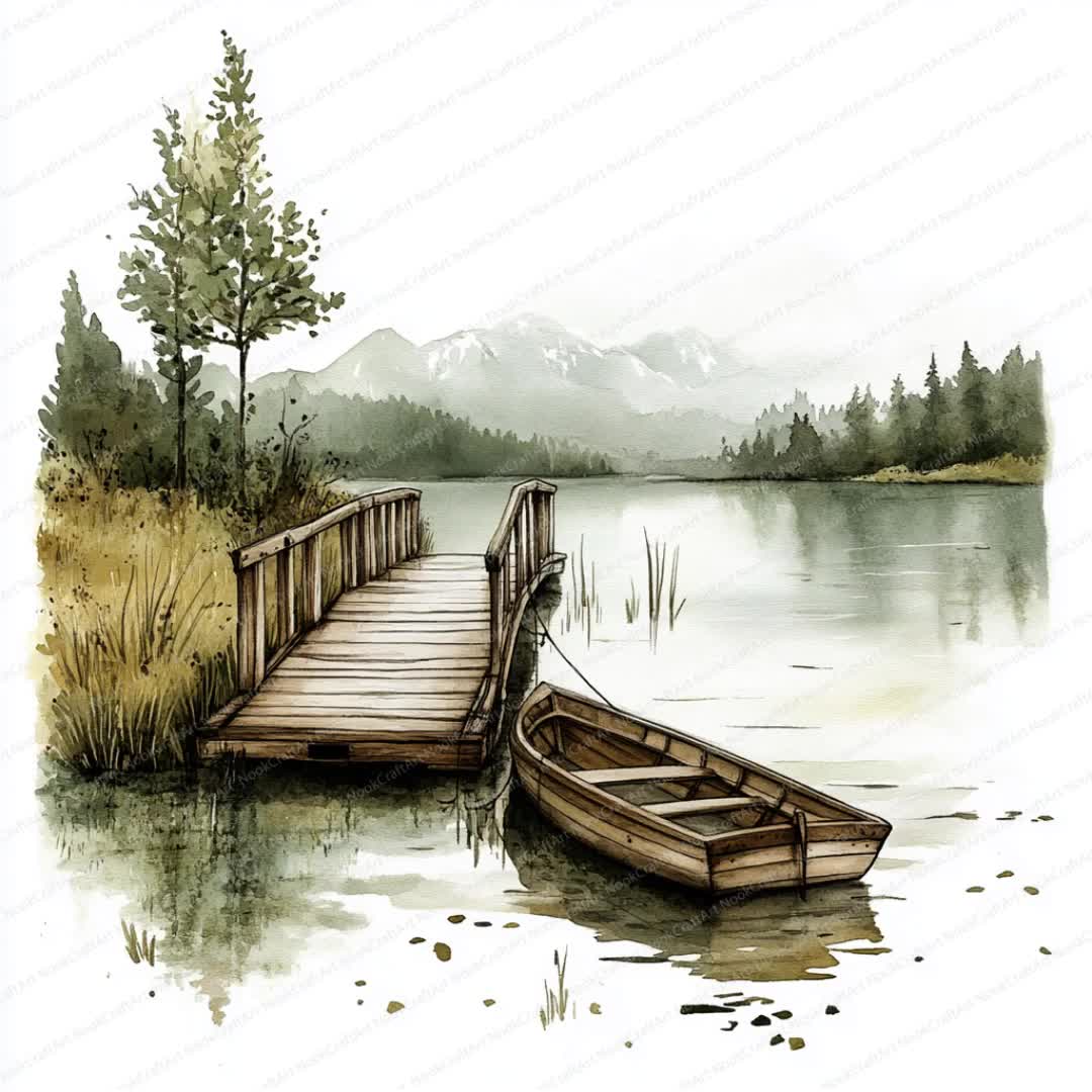 Lake Clipart Drawing