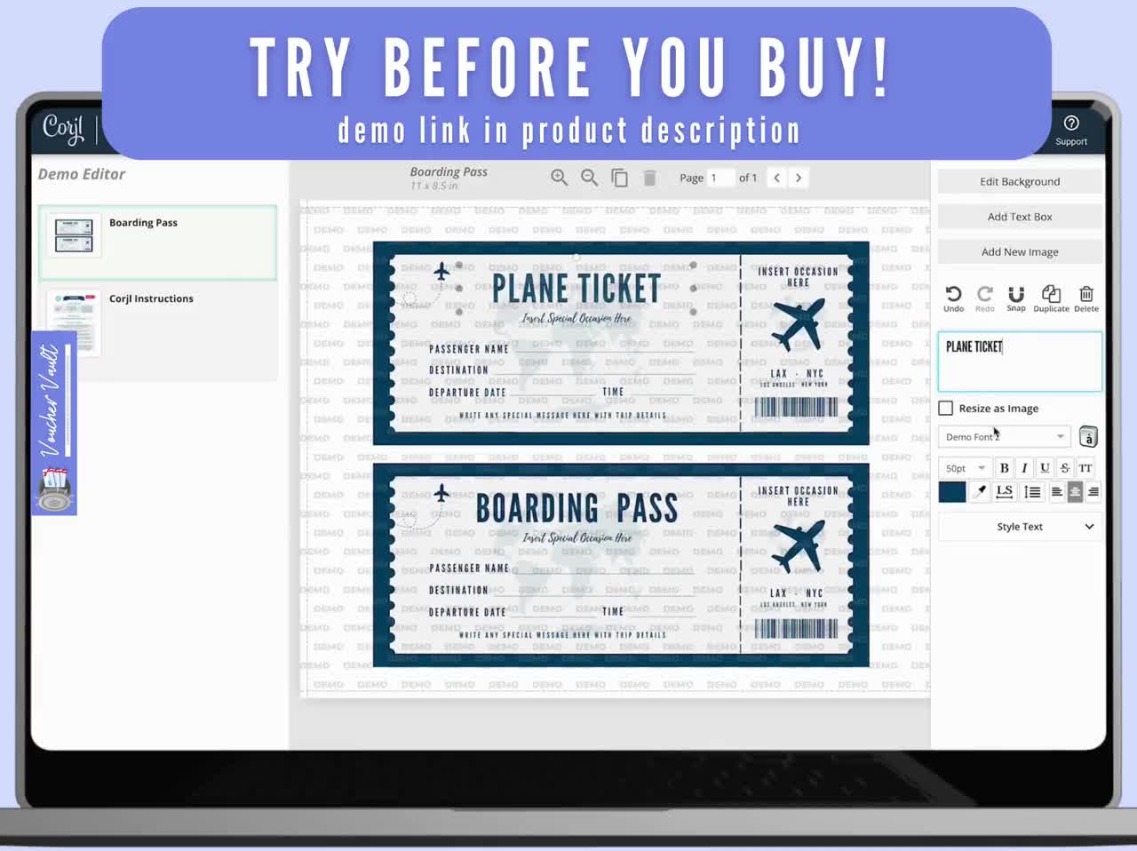 Girls Night Out Ticket Template