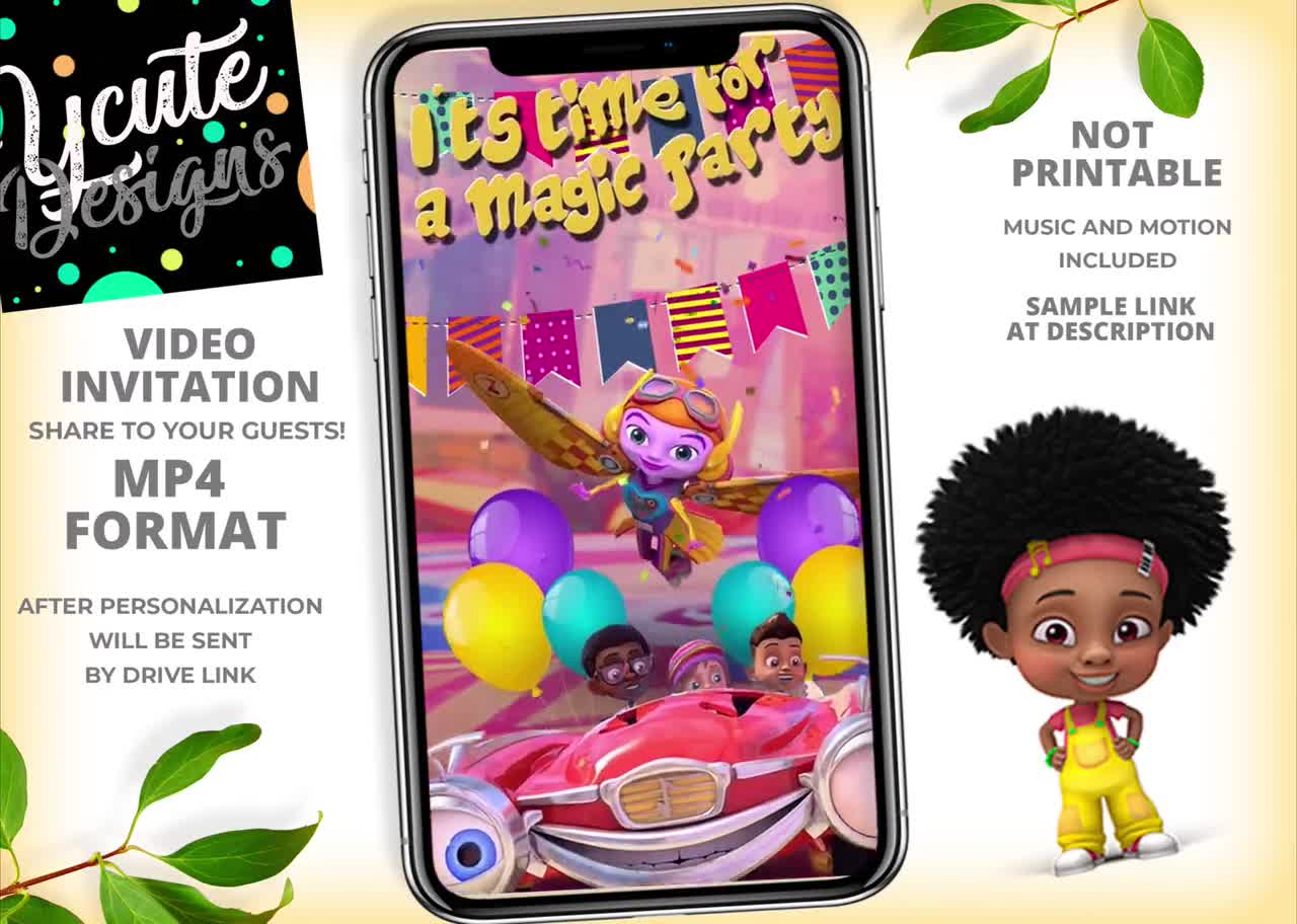 Plantillas De Invitación De Cumpleaños De Motown