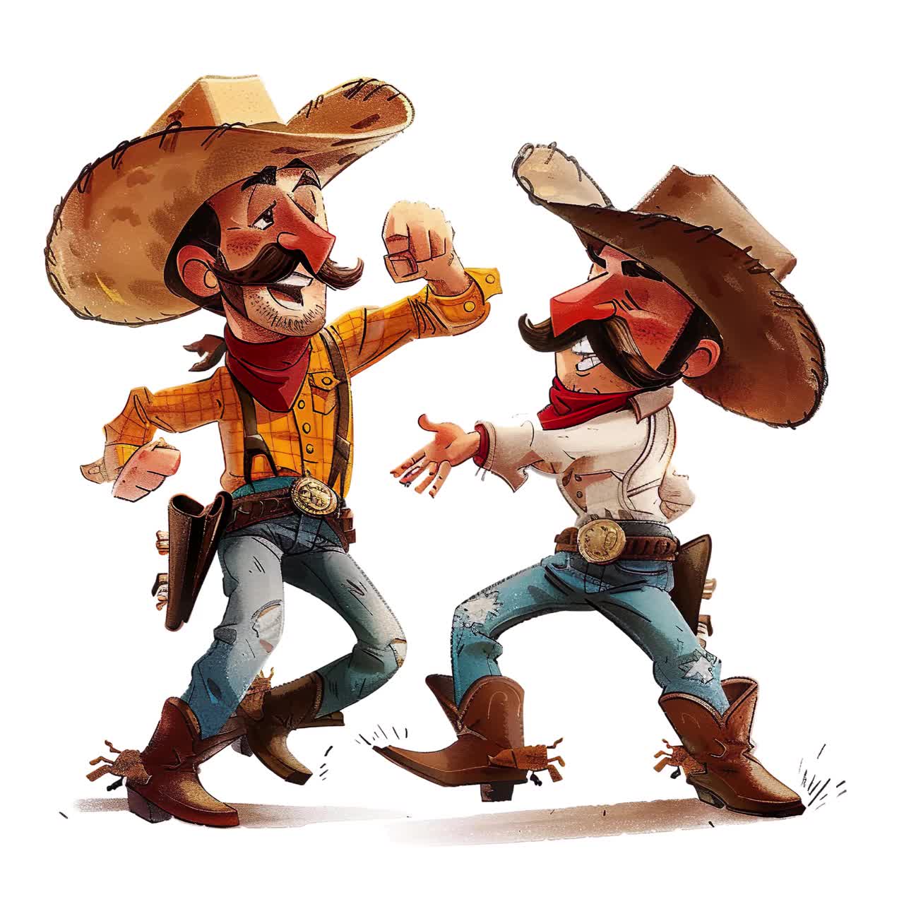 Cartoon Cowboy Clip Art