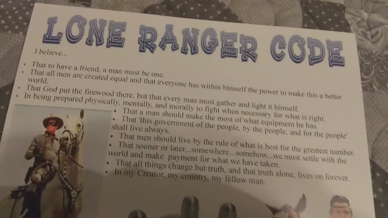 Original Lone Ranger Quotes